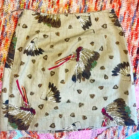 kelly stryker | Skirts | Southwestnative American Headdress Wrap Skirt ...